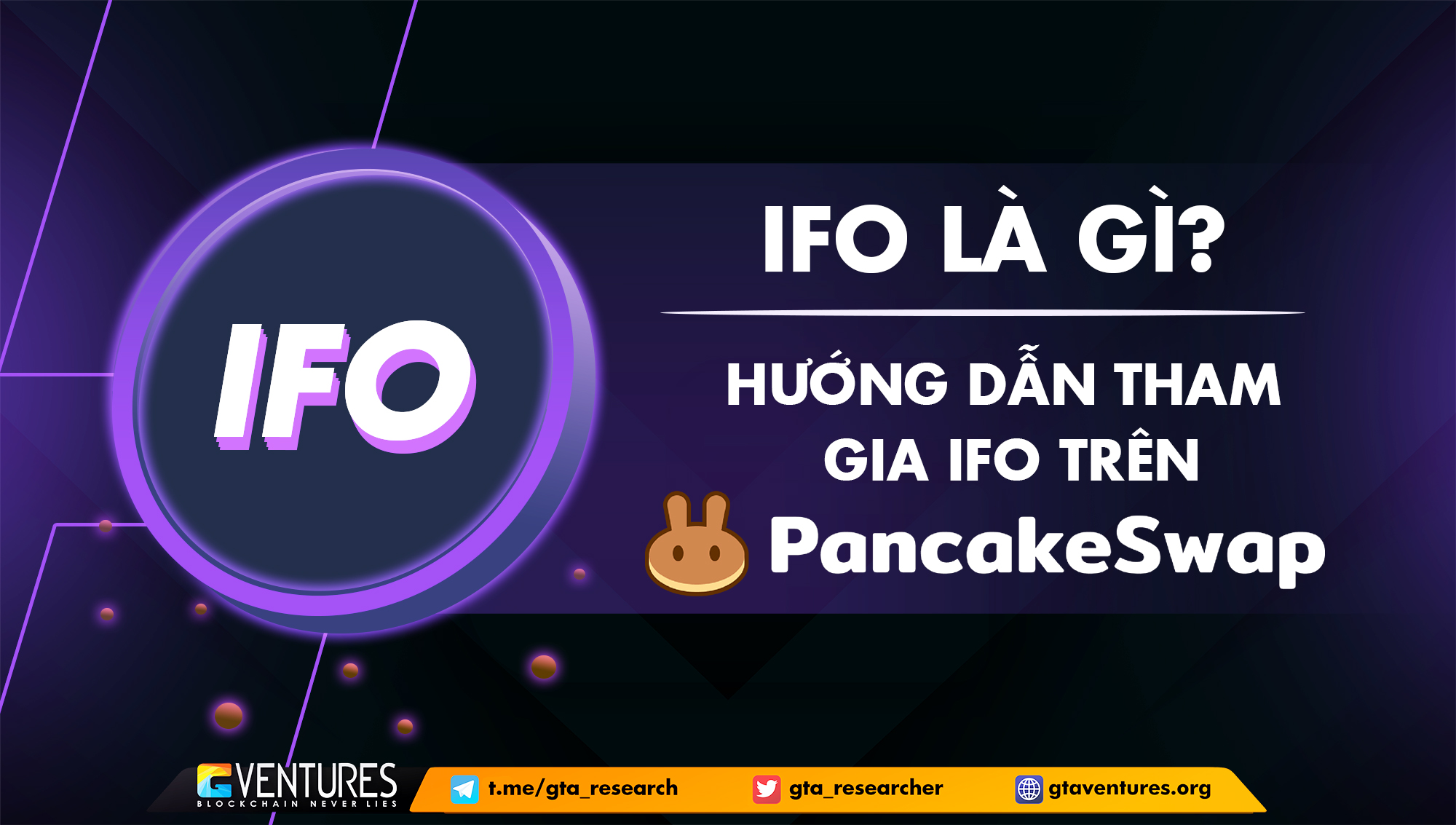 Hướng dẫn tham gia IFO trên sàn PancakeSwap chi tiết 2022 | Cập nhật tin tức đầu tư Bitcoin ...
