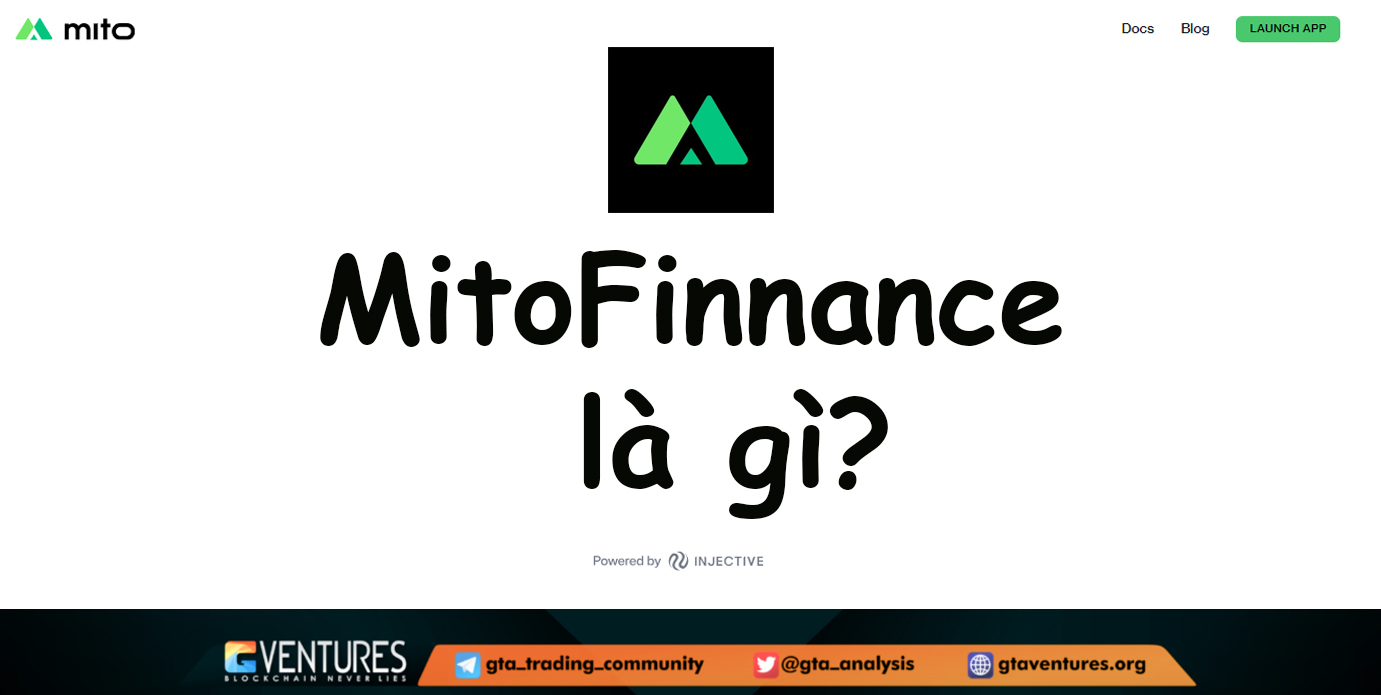 Mito Finance là gì? Giao thức RWA thay đổi hệ sinh thái Injective | Cập ...
